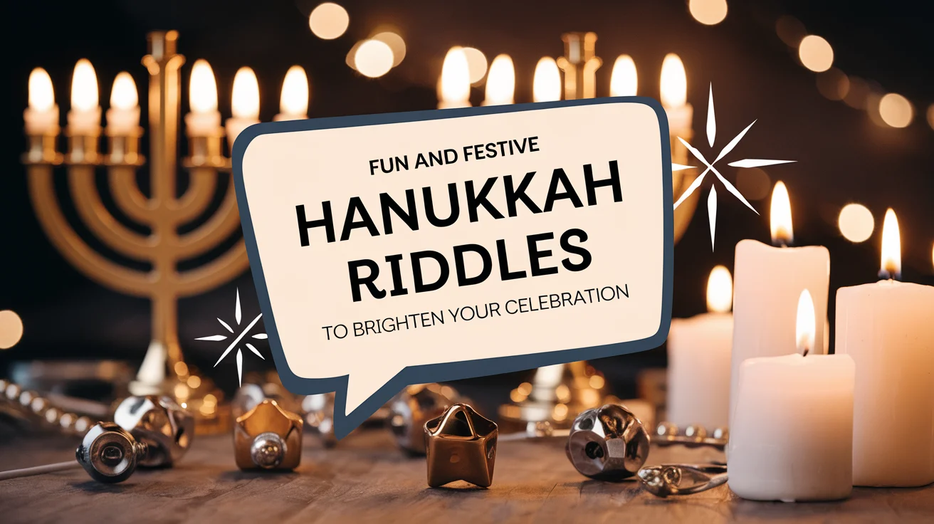 120+Fun and Festive Hanukkah Riddles to Brighten Your Celebration ...