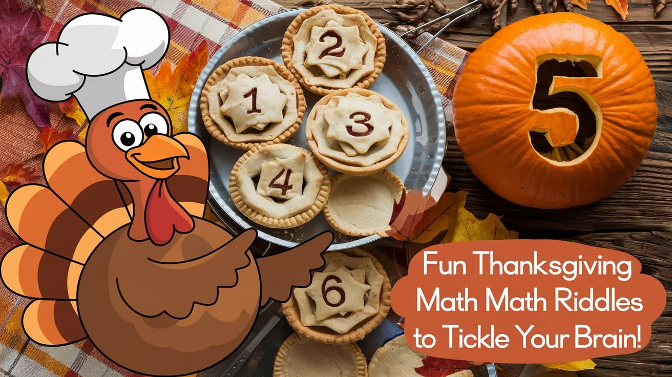 165+Fun Thanksgiving Math Riddles to Tickle Your Brain!