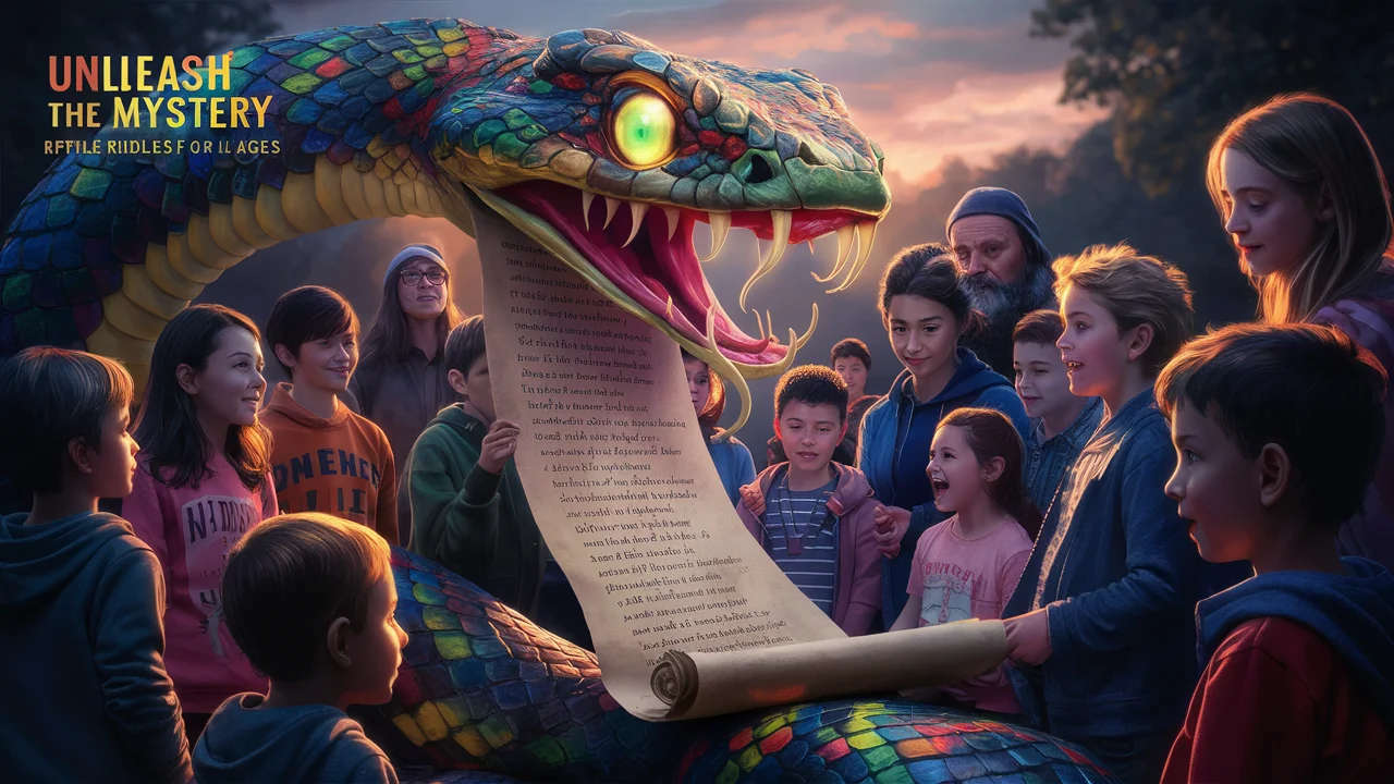Unleash the Mystery: 175+ Reptile Riddles for All Ages - riddlespuzzle.com