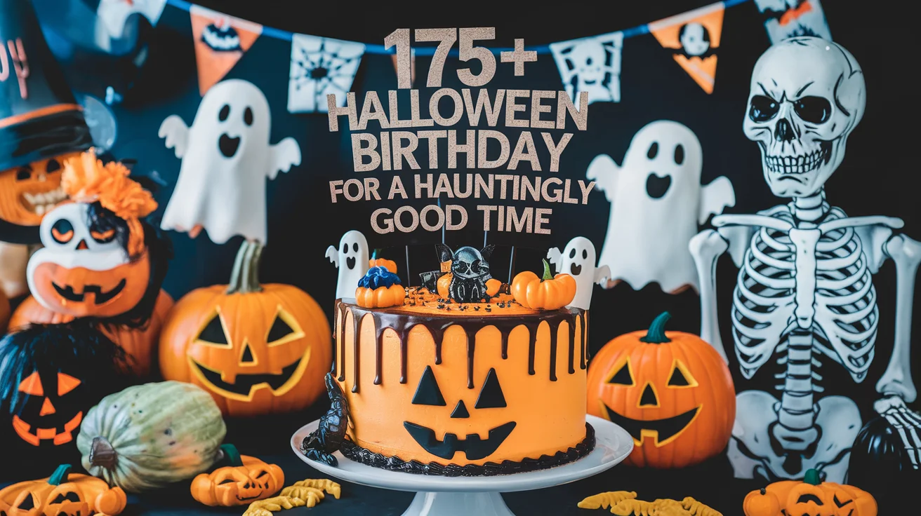 175+ Halloween Birthday Puns for a Hauntingly Good Time - riddlespuzzle.com