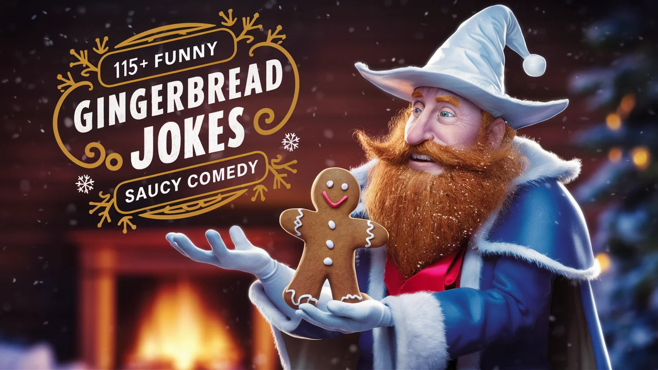 115+ Funny Gingerbread Jokes: Saucy Comedy - riddlespuzzle.com