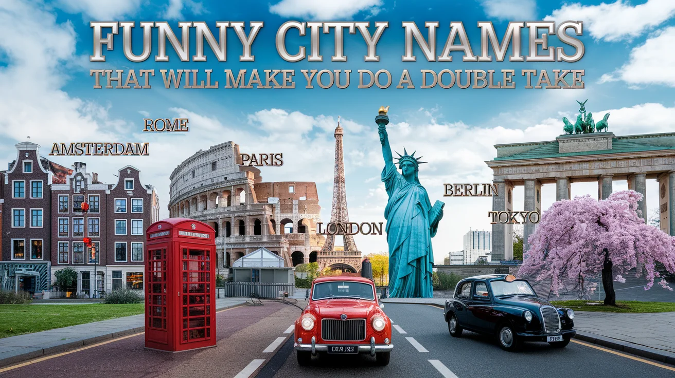 Funny City Names 😂 That Will Make You Do a Double Take - riddlespuzzle.com