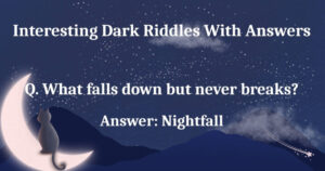 Dark Riddles With Answers for Adults Only | Riddlespuzzle